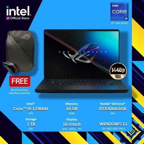 Jual Asus Rog Zephyrus M Gu Zm I G T O Ci H X Gb Tb Rtx Gb Qhd Win