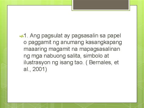 Pagsulat Sa Ibat Ibang Disiplina Pagsulat Katuturan At