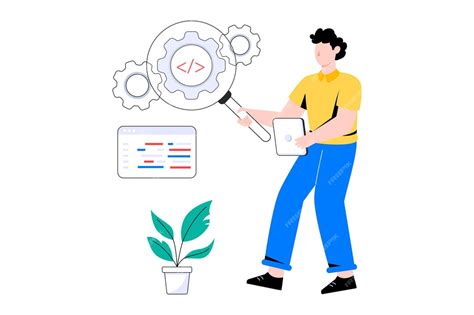 Premium Vector Code Optimization Flat Style Design Vector Illustration Stock Illustration