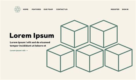 Premium Vector Simple Website Header Design Templates