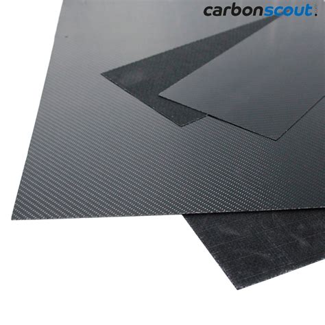 Cfrp Carbon Panel Thermoplastic 340x150x2mm Smooth On One Side Buy Online