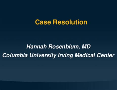 Case Resolution