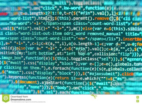 Software Developer Workspace Screen Stock Illustration Illustration