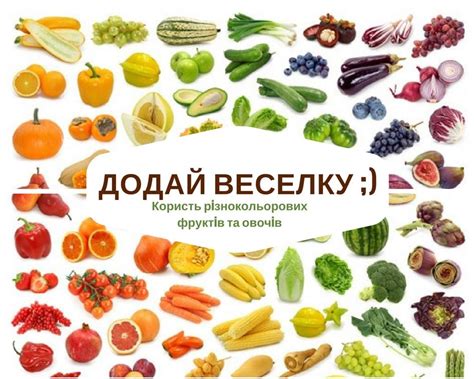 Секреты Питания для Идеального Тела 🤓 Користь рiзнокольорових фруктiв