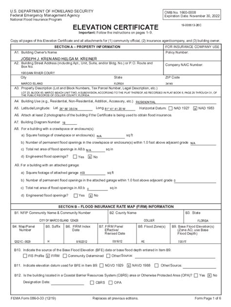 Fillable Online Fema Floodproofing Certificate Honolulu Gov Fax Email