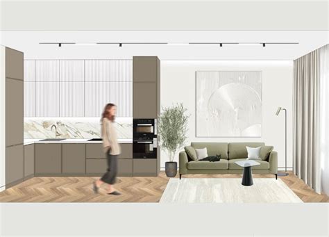 Коллаж кухни гостиной ЖК «Измайловский Дизайн интерьера Дизайн Интерьер