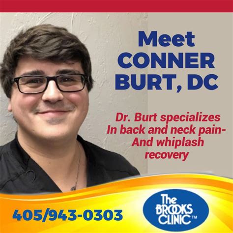 Meet Dr Burt Dr Conner Burt Is The Brooks Clinic
