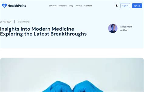 Healthpoint Pro Nextjs Website Template For Medical And Healthcare