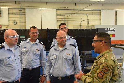 Representatives From The Israeli Air Force Toured Sheppard Afb