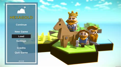 Main Menu And Game Menu Base Completed HEXAGOLD By GenEugene