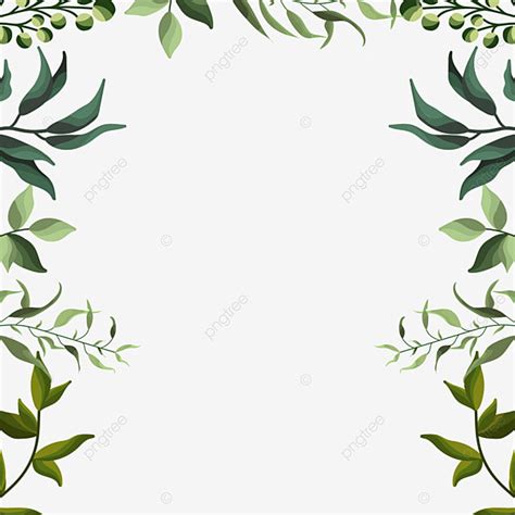 열대 나뭇잎 프레임 Copyspace 미술 요약 Png 일러스트 및 벡터 에 대한 무료 다운로드 Pngtree