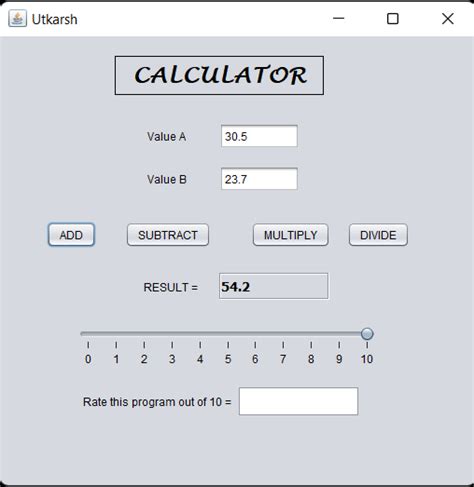 Github Utkarsh Chaurasiawindows Based Calculator Using Gui