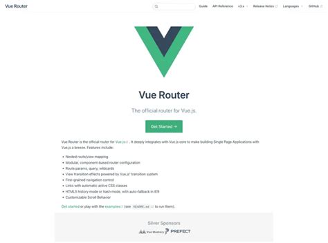 Vue Router By Vuejs A Express Template Built At Lightspeed