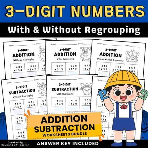 Place Value Rounding Multiplying Adding And Subtracting Grade 3 Math