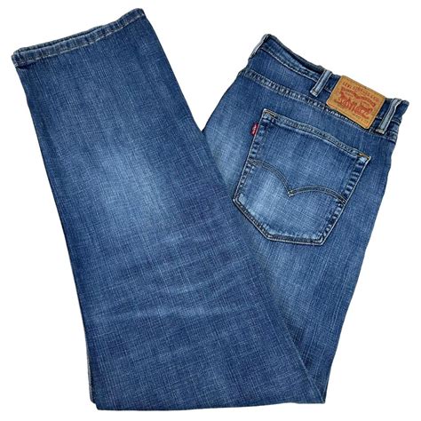 Vintage Levis 505 Relaxed Straight Fit Jeans Mid Depop