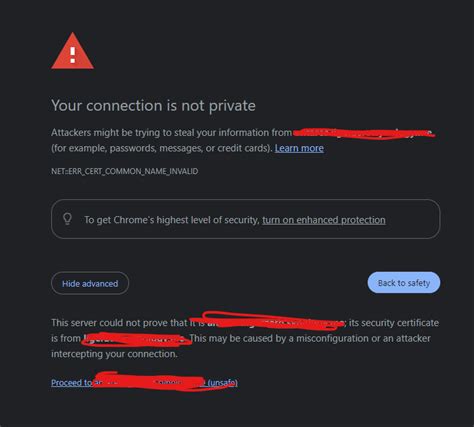 Reverse Proxy Suddenly Saying Invalid Cert Have Lets Encrypt Cert But Still Doing This Any