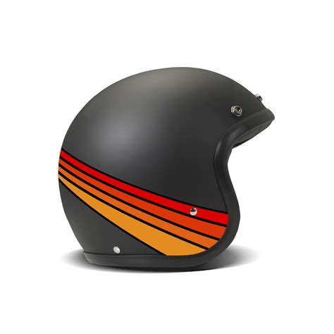 Dmd Retro Fuoco Helmet Motorcycle Soul