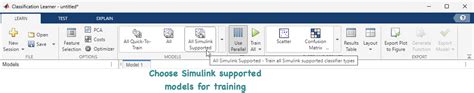 Export Models From Machine Learning Apps To Simulink Artificial Intelligence Matlab Simulink