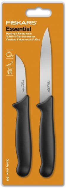 Набор ножей для чистки Fiskars Essential Small блистер 2 шт (1051834 ...