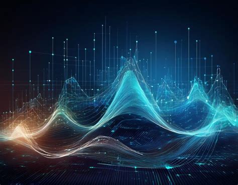 Abstract Technology Background With Big Data Internet Connection