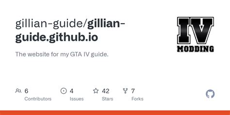 Github Gillian Guidegillian The Website For My Gta