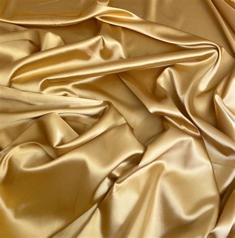 Gold Silk Fabric