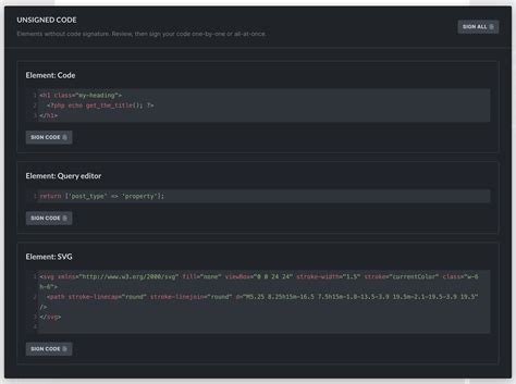Code Signatures Bricks Academy