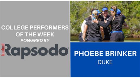 Golfweek Colleges On Twitter Dukewgolfs Phoebe Brinker Claimed The Acc Title And Player Of