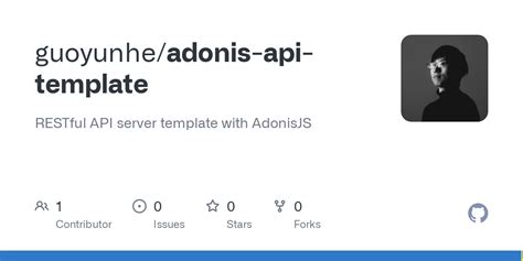 Github Guoyunheadonis Api Template Restful Api Server Template With Adonisjs
