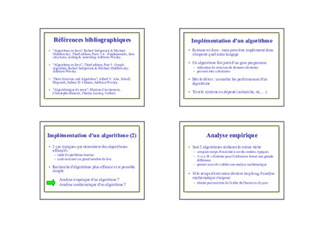 Algorithme Et Structures De Données Coursinfopdf Com