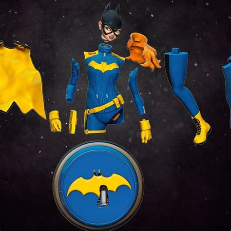 Download Stl File Batgirl • Design To 3d Print ・ Cults