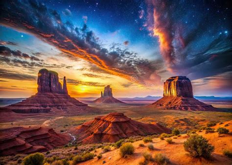 Monument Valleys Mitten Buttes A Long Exposure Masterpiece Capturing