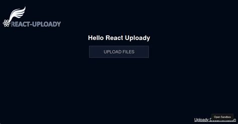 Crop And Upload React Uploady Fixed Aspect Codesandbox