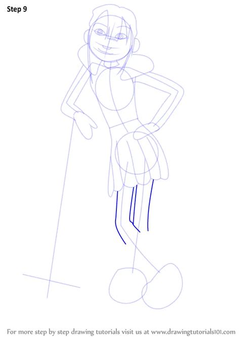 How To Draw Astrid Hofferson From How To Train Your Dragon How To Train Your Dragon Step By