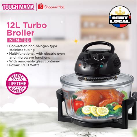 Tough Mama Ntm Tbb 12l Turbo Broiler Multifunctional Electric Oven