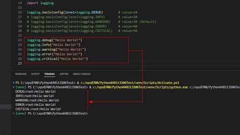 pythonのデバッグ情報を画面・ファイルに出力するには [python logging]