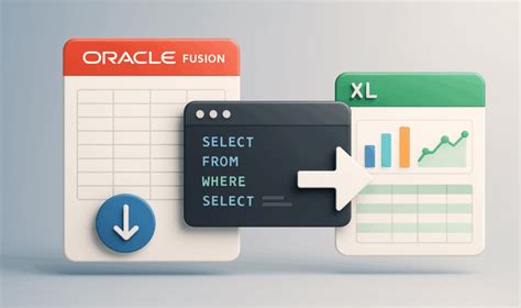 Use Oracle Fusion Data Export To Excel Via Sql Datafusing