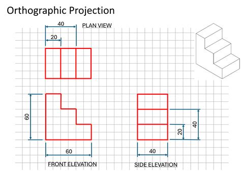 Engineering Gcse Aqa Orthographic Projection Of Engineering Drawings Practical Skills