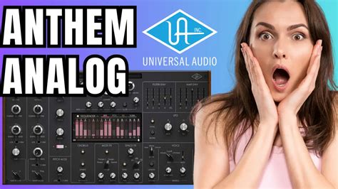 Uad Anthem Analog Synthesizer Quick Look Vintage Vibes 2025