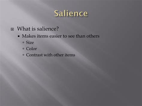 Ppt The Influence Of Display Characteristics On Visual Exploratory