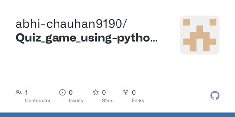 Github Abhi Chauhan9190quizgameusing Python Tkinter