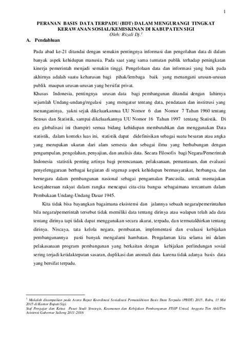 Pdf Makalah Basis Data Jadi