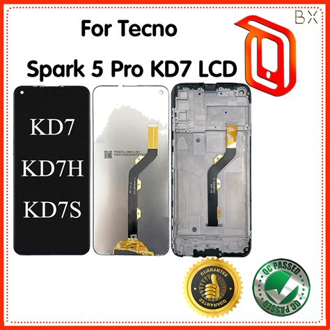 6 6 適用於 Tecno Spark 5 Pro Lcd Kd7 Kd7h Kd7s Spark5 顯示屏觸摸屏數字 蝦皮購物