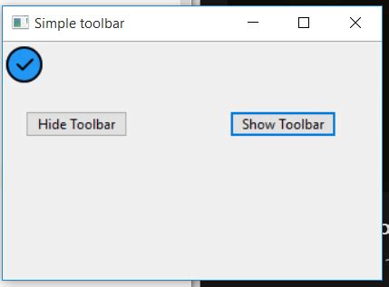 WxPython Show Hidden Toolbar In The Frame GeeksforGeeks