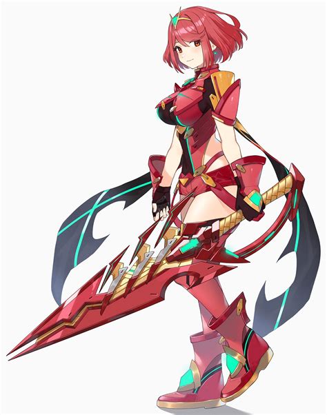 Kinagi 3307377 Pyra Xenoblade Xenoblade Chronicles Series Xenoblade Chronicles 2 Red