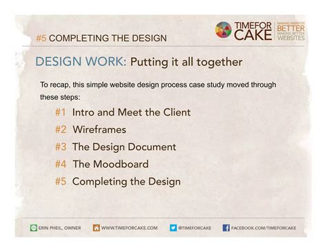 Simple Web Design Case Study Website Design Process Walkthrough Pdf