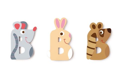 Achat Scratch Lettre En Bois Lettre B 3 Modèles Ass 3 Autocollants Adhésifs Inclus Sur