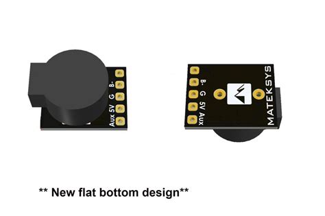 Matek Systems Lost Model Beeper And Fpv Fc 5v Loud Buzzer Multirotor From 3dxr Uk