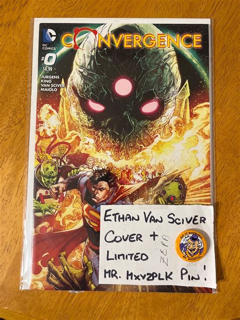 Convergence Ethan Van Sciver Cover Limited Mr Mxyzplk Pin