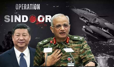 China Downplays Role In Operation Sindoor After Lt Gen Rahul R Singhs